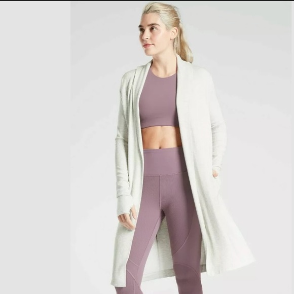 Athleta | Sweaters | Athleta Canopy Wrap In Nirvana Nwt | Poshmark